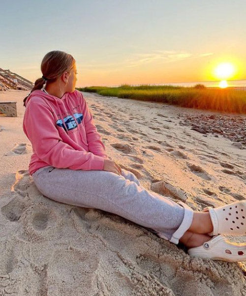 Beachcomber Oval-B Hooded Sweatshirt – The Wellfleet Beachcomber Store