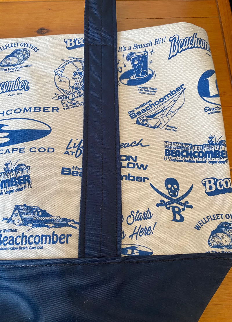 Logo Beach Tote – The Wellfleet Beachcomber Store