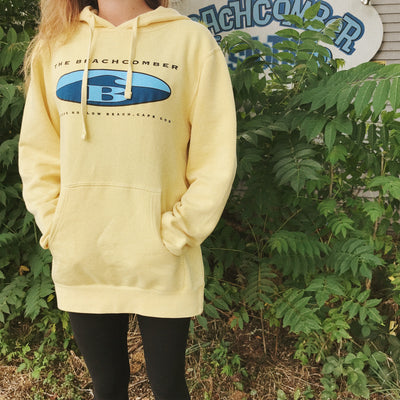 Beachcomber Oval-B Hooded Sweatshirt – The Wellfleet Beachcomber Store