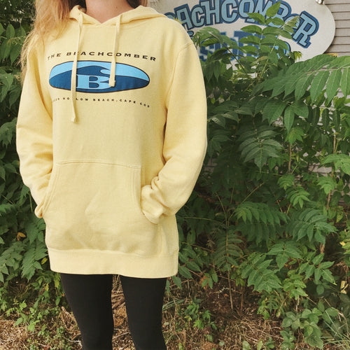 Beachcomber Oval-B Hooded Sweatshirt – The Wellfleet Beachcomber Store