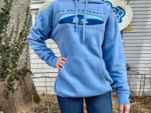 Beachcomber Oval-B Hooded Sweatshirt – The Wellfleet Beachcomber Store