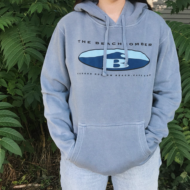 Beachcomber Oval-B Hooded Sweatshirt – The Wellfleet Beachcomber Store